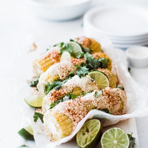 Baja Corn Sauce (a twist on Mexican Street Corn) - Oh So Delicioso