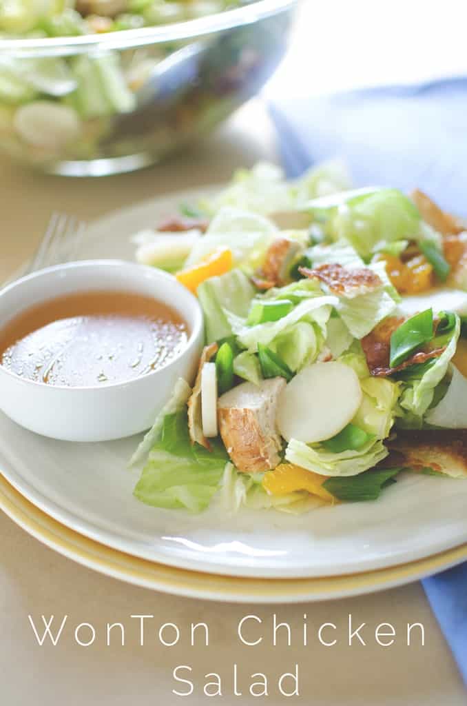 Won Ton Chicken Salad - Oh So Delicioso