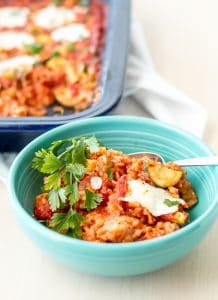 Baked Tomato Risotto - Oh So Delicioso
