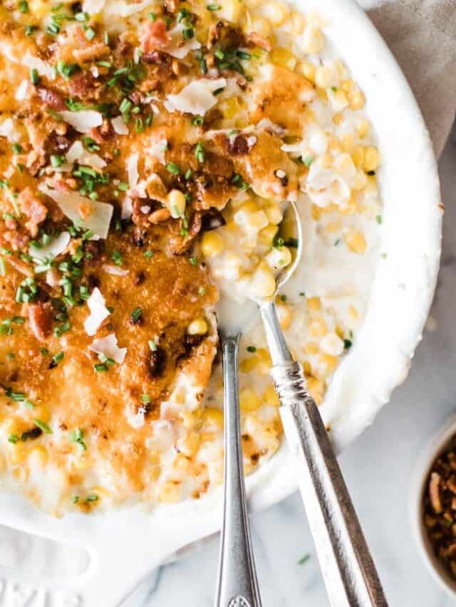 Homemade Creamed Corn Recipe - Oh So Delicioso