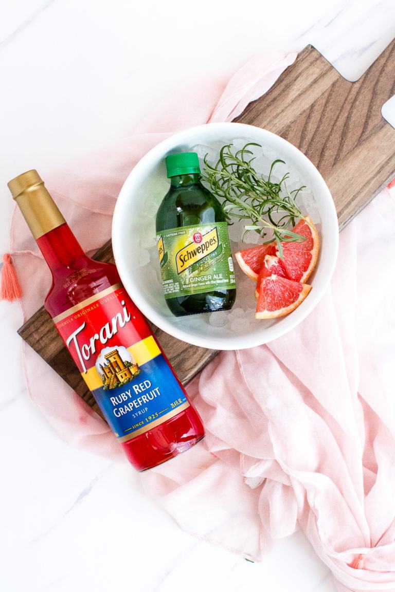 Ruby Red Grapefruit Sparkler - Oh So Delicioso