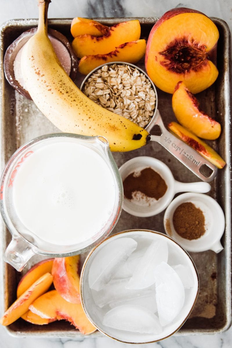 peach smoothie