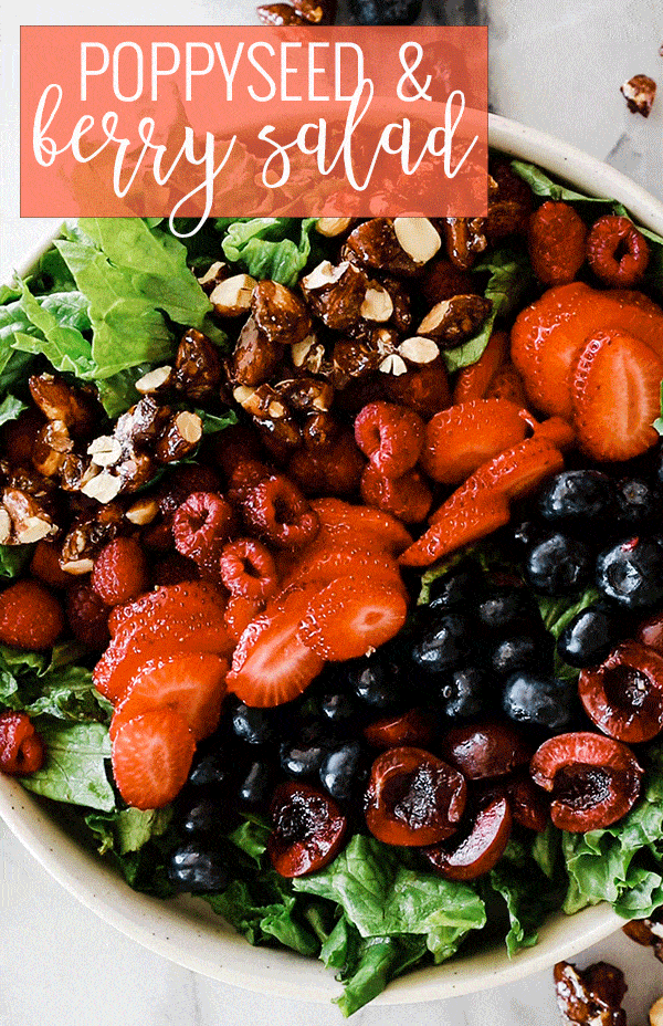 Blue Berry Salad - Oh So Delicioso