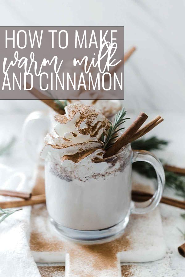 Easy Warm Milk and Cinnamon - Oh So Delicioso