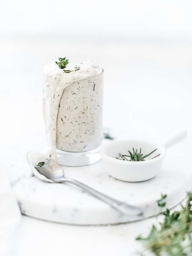 Homemade Ranch Dip - Oh So Delicioso