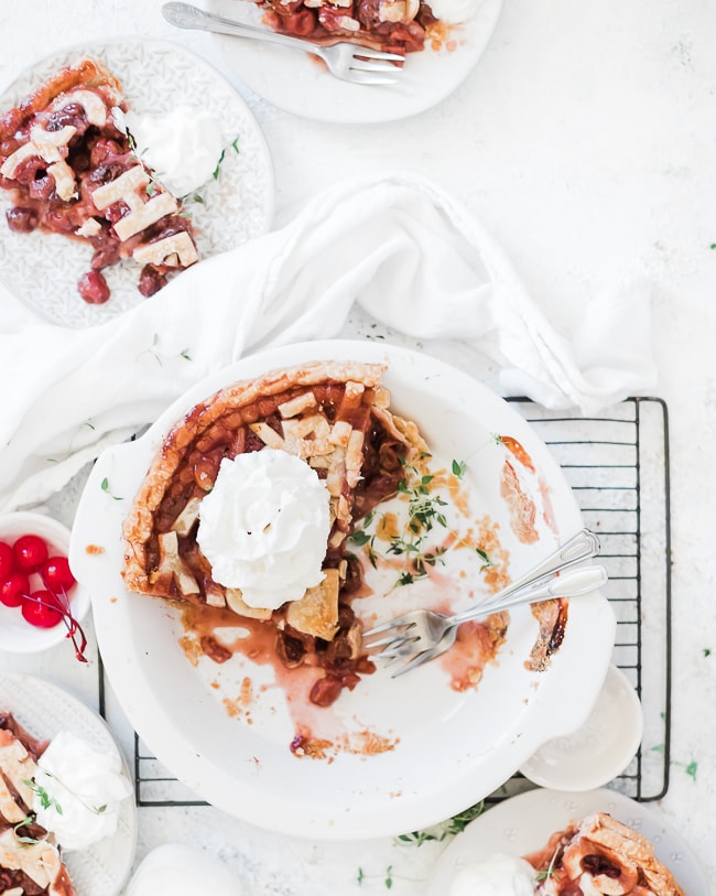 Homemade Cherry Pie | Oh So Delicioso