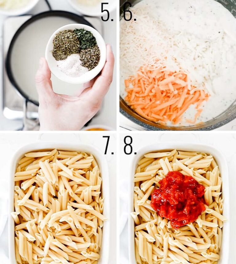 Three-Cheese Italian Pasta Bake - Oh So Delicioso