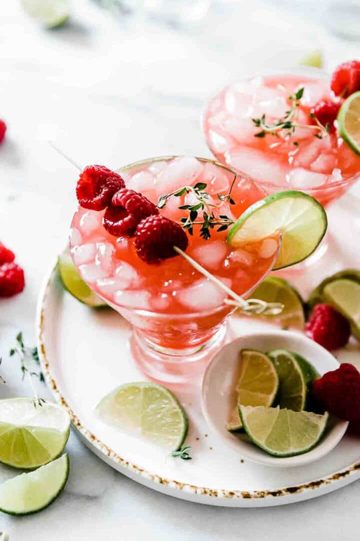 Homemade Raspberry Limeade - Oh So Delicioso