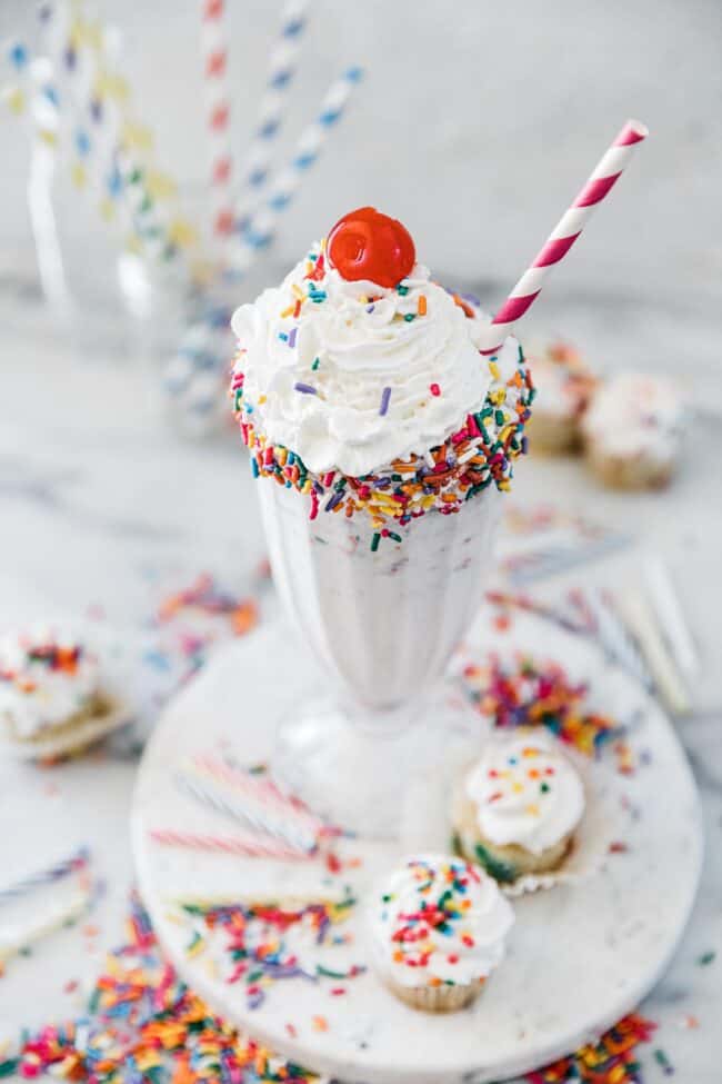 Birthday Cake Shake - Oh So Delicioso