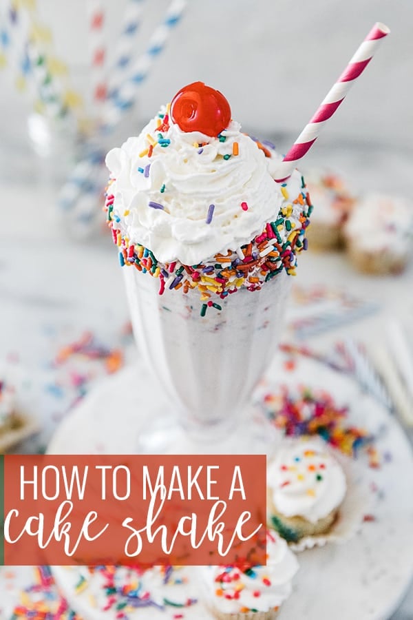 Birthday Cake Shake - Oh So Delicioso