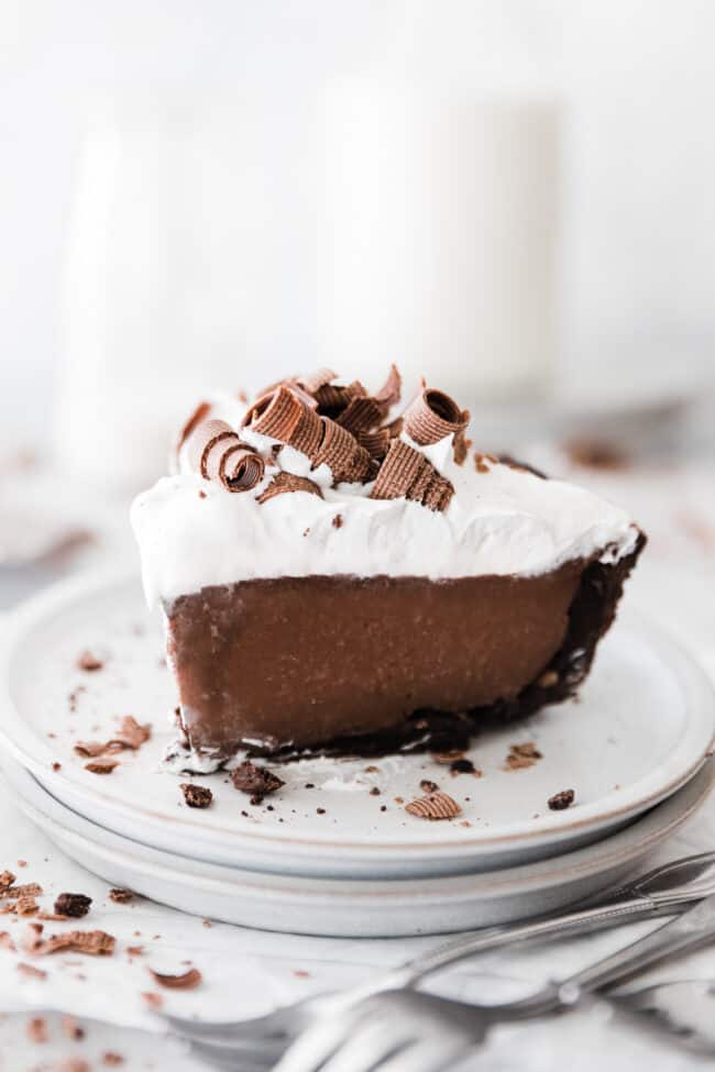 Chocolate Mint Pie - Oh So Delicioso