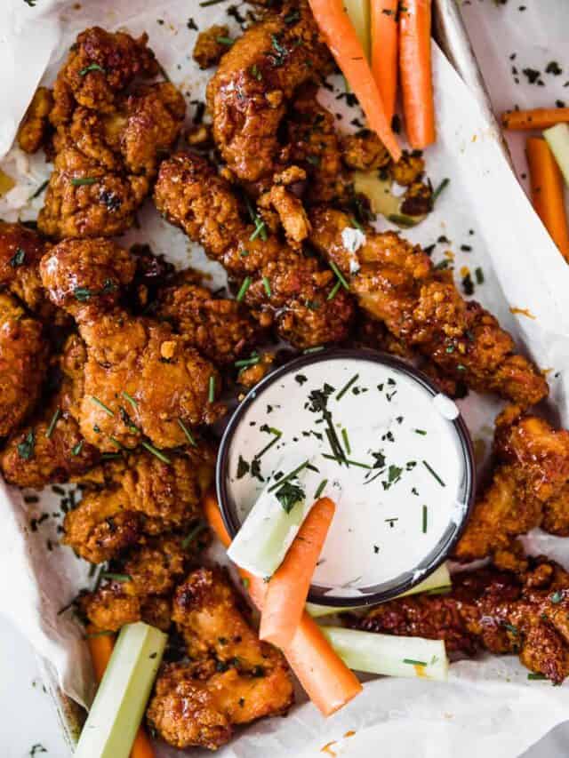 Sticky Chicken Tenders in the Air Fryer - Oh So Delicioso