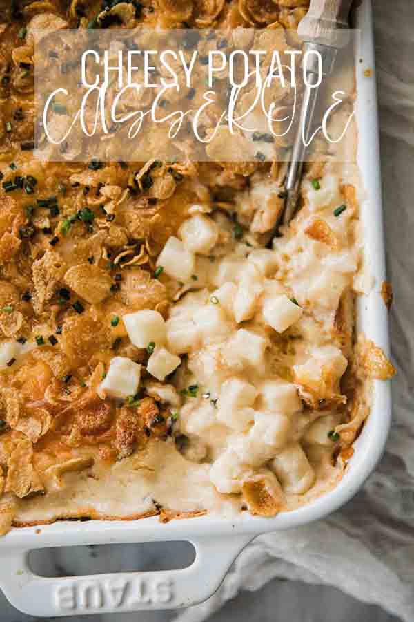 Cheesy Potatoes Casserole - Oh So Delicioso