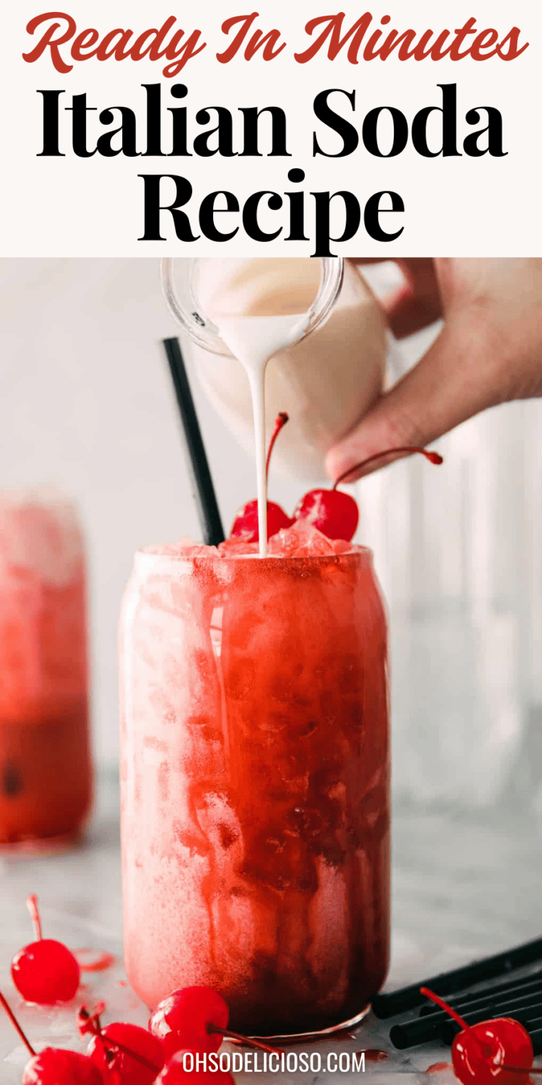 Italian Soda Recipe - Oh So Delicioso