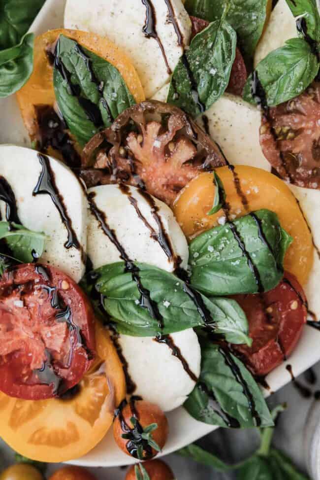Easy Caprese Appetizer - Oh So Delicioso