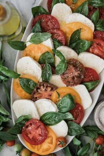 Easy Caprese Appetizer - Oh So Delicioso